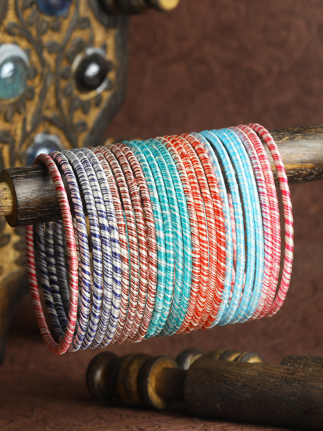 Multi-Color Set of 24 Bangle Set – Priyaasi